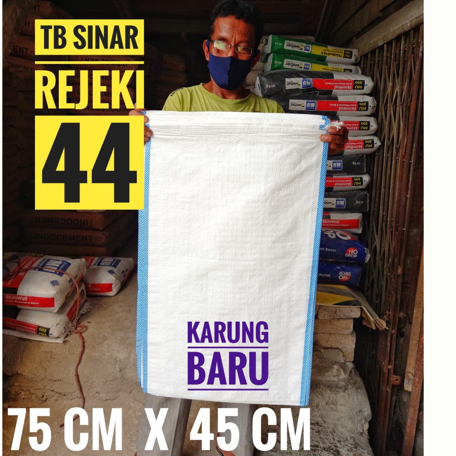 Jual KARUNG PLASTIK BARU (Panjang 75 Cm Lebar 45 Cm) Untuk Karungin ...