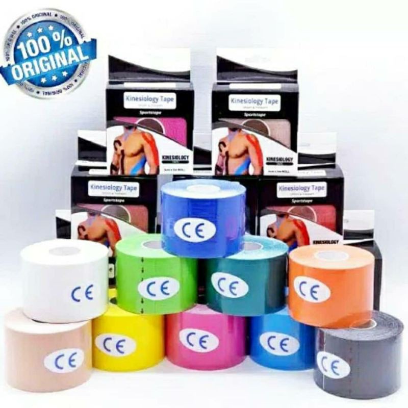 Jual Kinesio Tape / Tapping / Kinesiology Tape 5cm x 5m TERMURAH | Shopee Indonesia