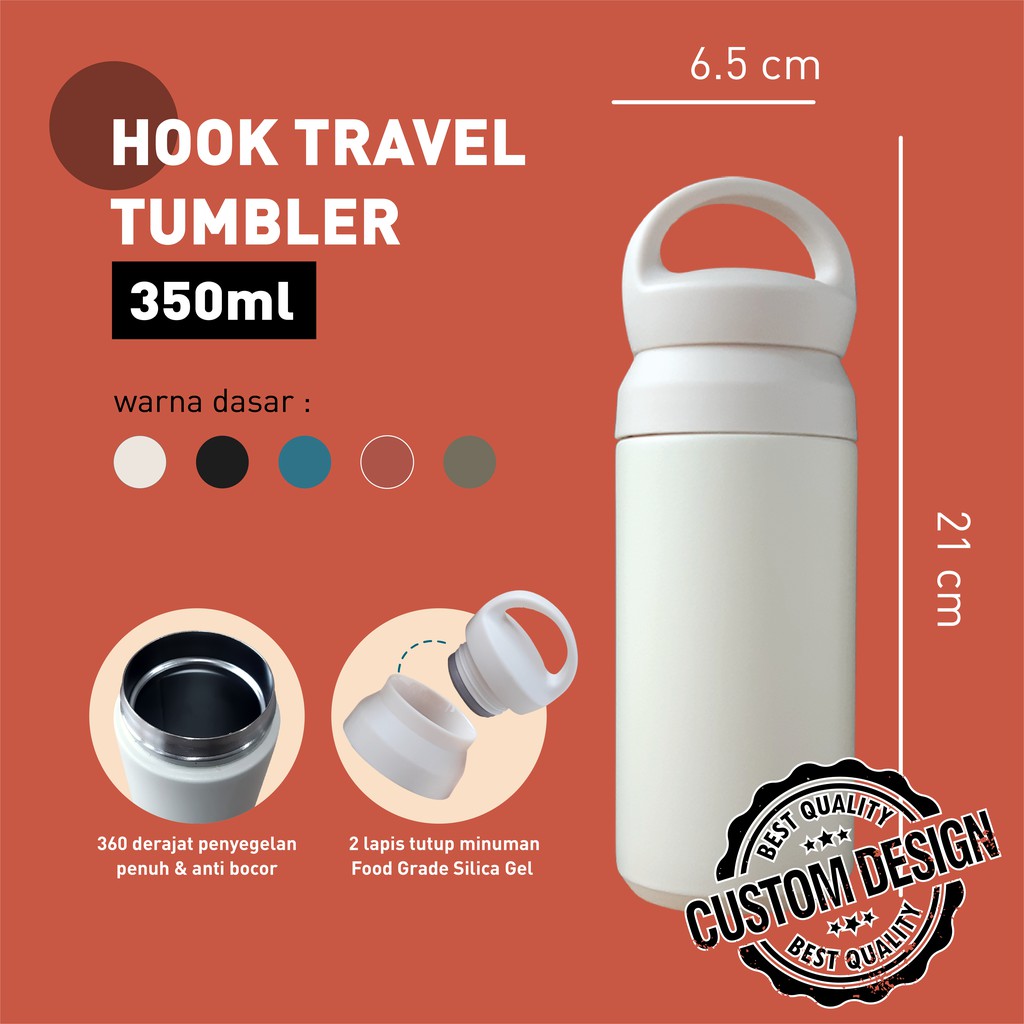 Jual Cetak Tumbler Custome Tipe Hook Travel Tumbler, Tumbler Tempat Minum Aesthetic Tahan Panas ...