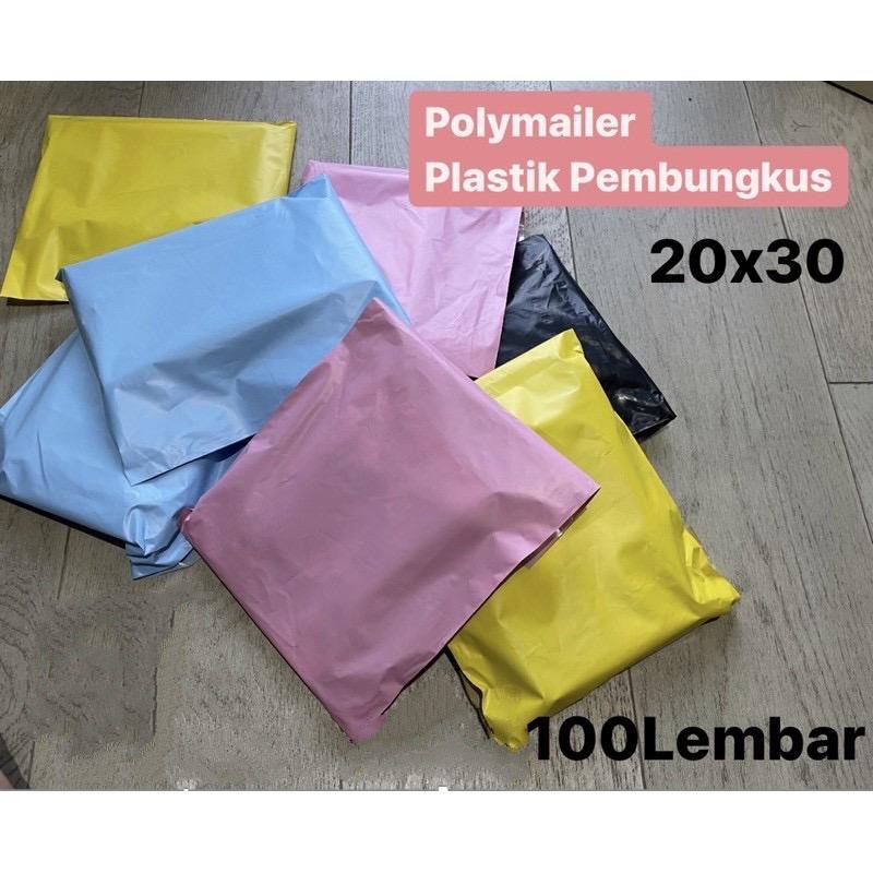 Jual Plastik Polymailer uk 20x30 iai 100 Lembar / Plastik Polimer ...