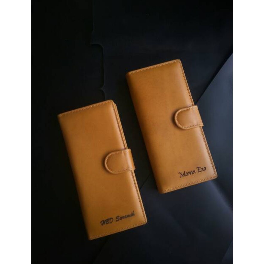 Jual Custom Dompet Kulit Dompet Cewek Dompet Custom Nama | Shopee Indonesia