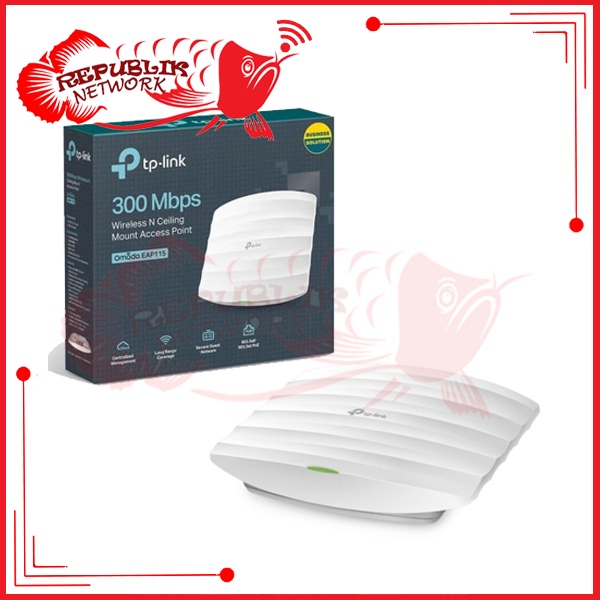 Jual TP-Link EAP115-IN 300Mbps Wireless N Ceilling AP |EAP115-Indoor TPLink | Shopee Indonesia
