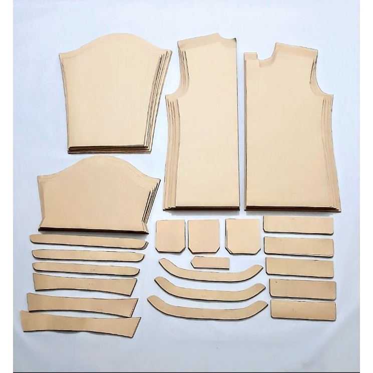 Jual POLA KEMEJA PRIA DEWASA 5 UKURAN ( SATU SET) | Shopee Indonesia