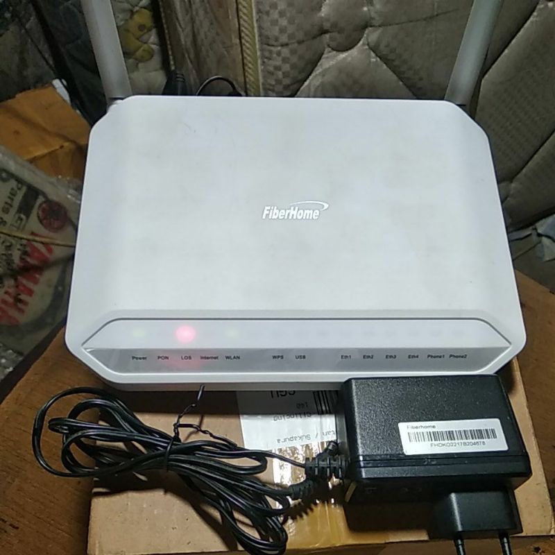Jual ROUTER FIBERHOME HG6243C + Adaptor | Shopee Indonesia