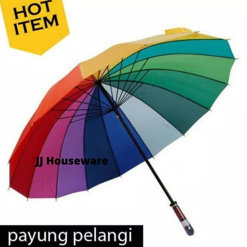 Jual Payung Golf Pelangi Jumbo Nagoya / Payung Promosi / JJ.Houseware ...
