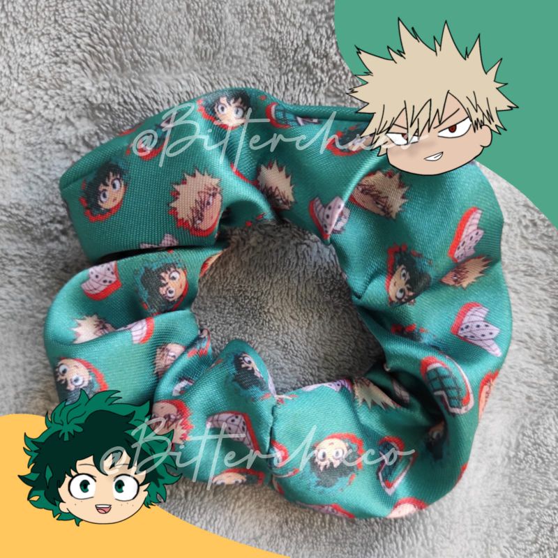 Jual Bnha Scrunchie / Bakudeku Scrunchie / Anime Scrunchie | Shopee ...