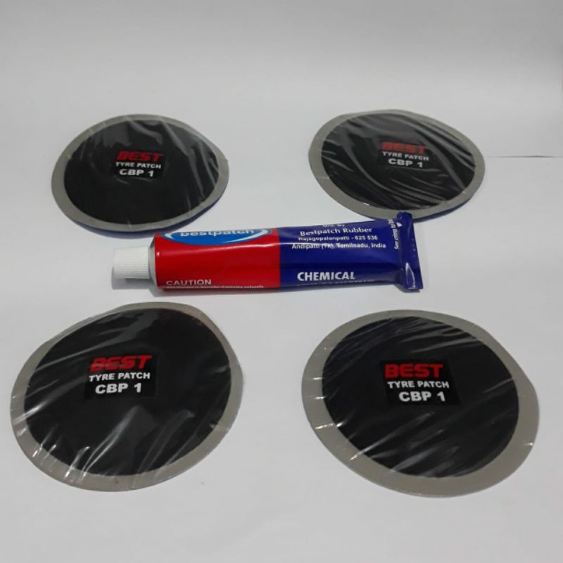 Jual CBP - Bestpatch - Karet tambal ban tubeless tip top tubeless CBP 1 ...