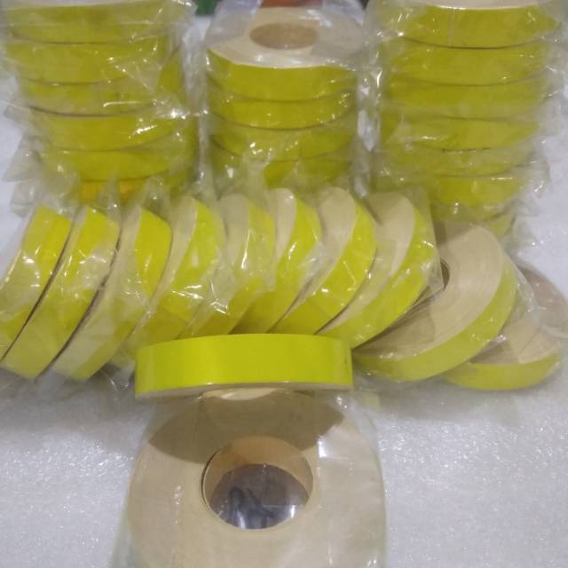 Jual Sticker Velg / Lis Velg/Pelek Motor / Mobil Lebar 1cm X 6m Warna ...