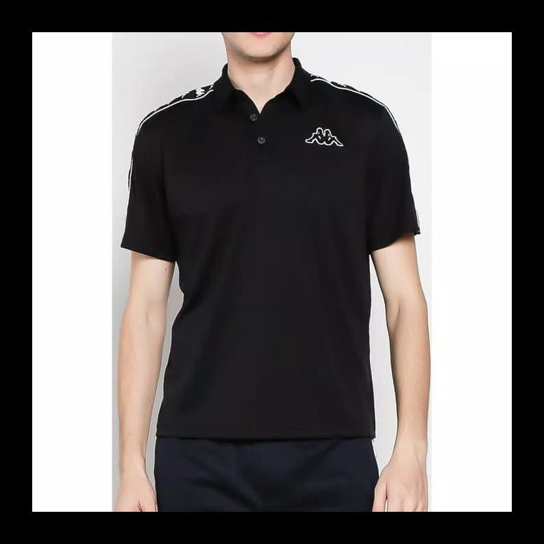 Jual STOK BARU KAPPA SIGMA BANDA POLO SHIRT 2PC BLACK & WHITE - HITAM ...