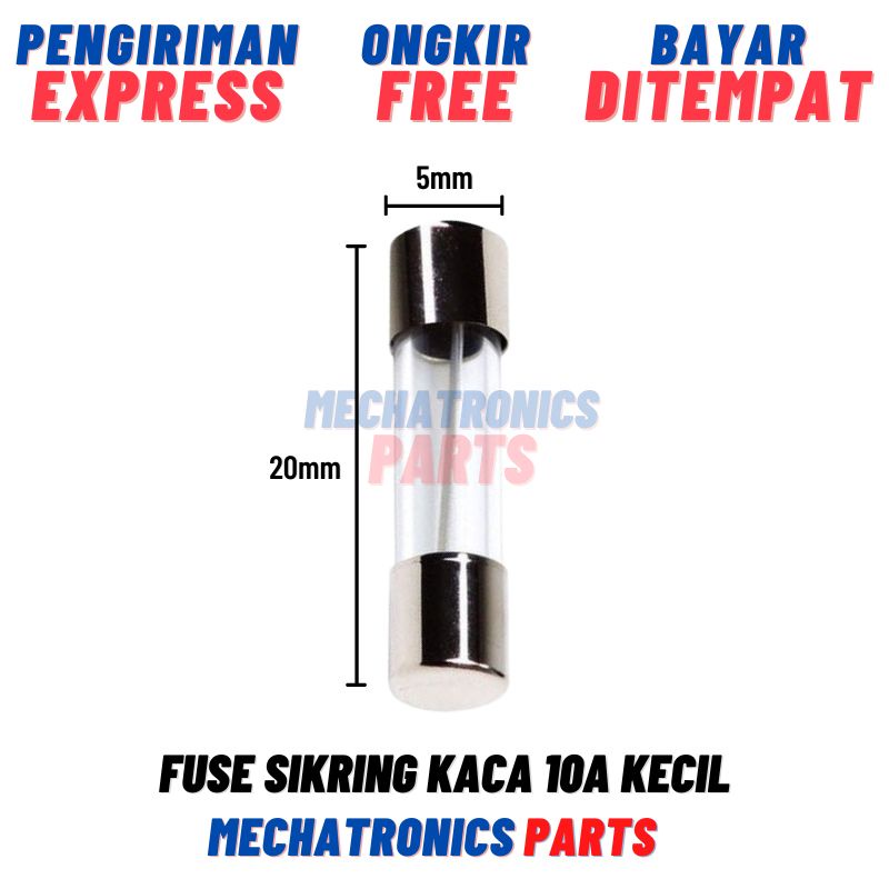 Jual FUSE SIKRING KACA 10A KECIL | Shopee Indonesia