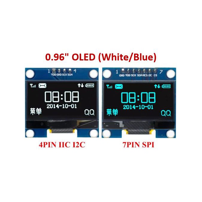 Jual 0.96 Inch OLED SSD1306 128X64 0.91" I2C IIC SPI Interface ...