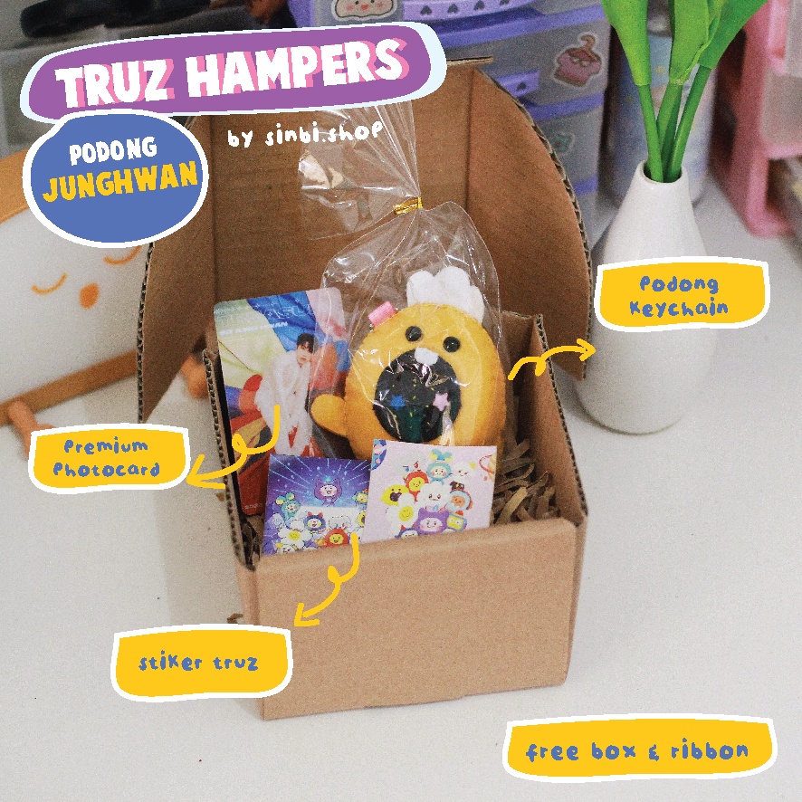 Jual HAMPERS TRUZ TREASURE GANTUNGAN KUNCI BONEKA (COD) | GIFTBOX KPOP ...