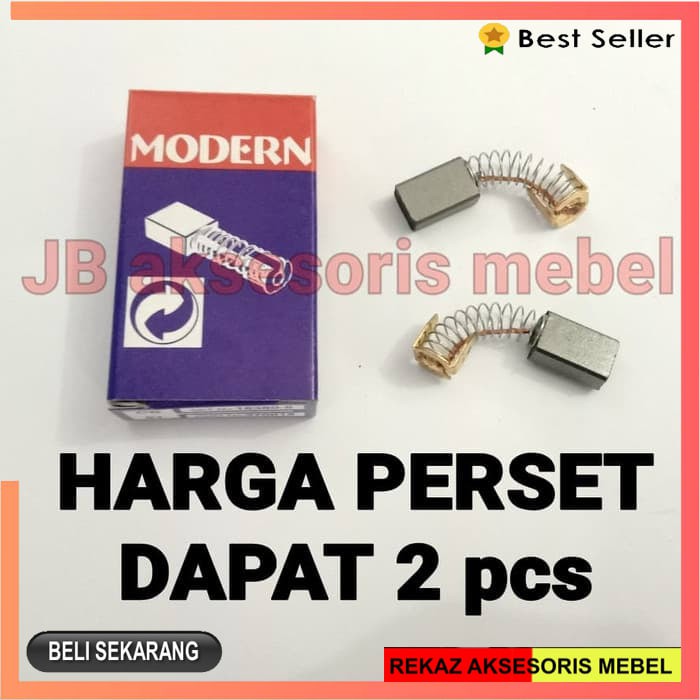 Jual CARBON BRUSH BOR MERK MODERN / KUL BOSTEL ARANG / SEPUL SPUL ...