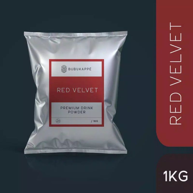 Jual Bubuk minuman Susu Red Velvet 1 kg/ Powder drink Red Velvet ...