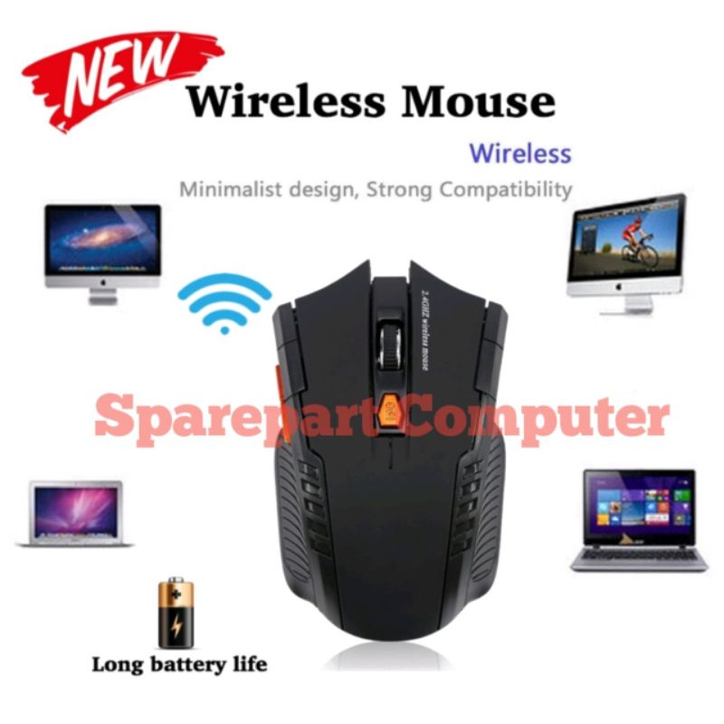 Jual Mouse Wireless 2,4Ghz / Mouse rgb led usb B100 M20 | Shopee Indonesia