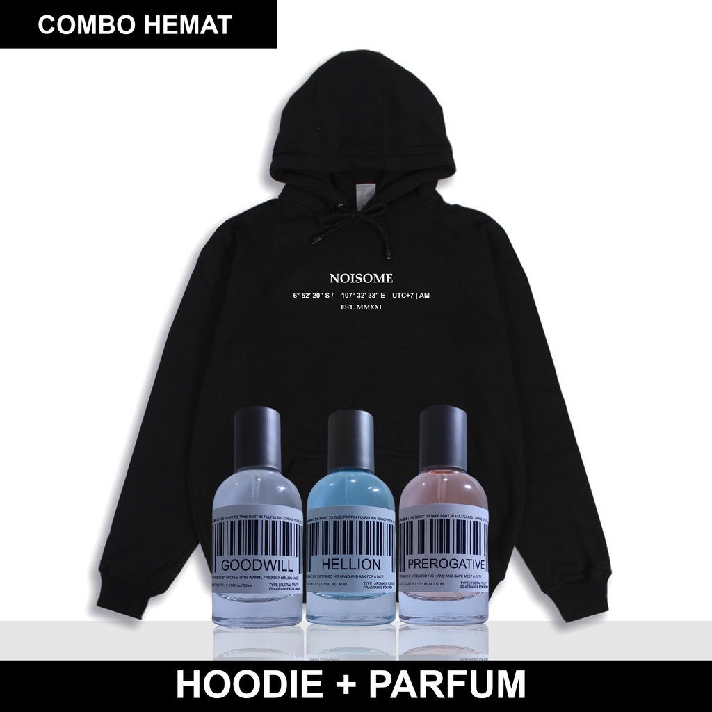 Jual Noisome Sweater Hoodie - Uptight + Parfum | Shopee Indonesia