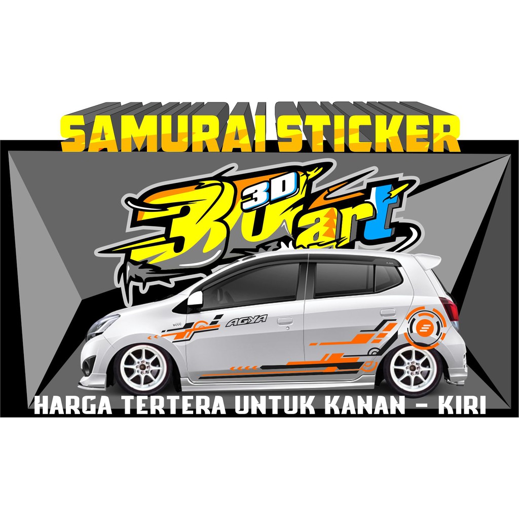 Jual striping mobil custom 2022, request by inbox | Shopee Indonesia