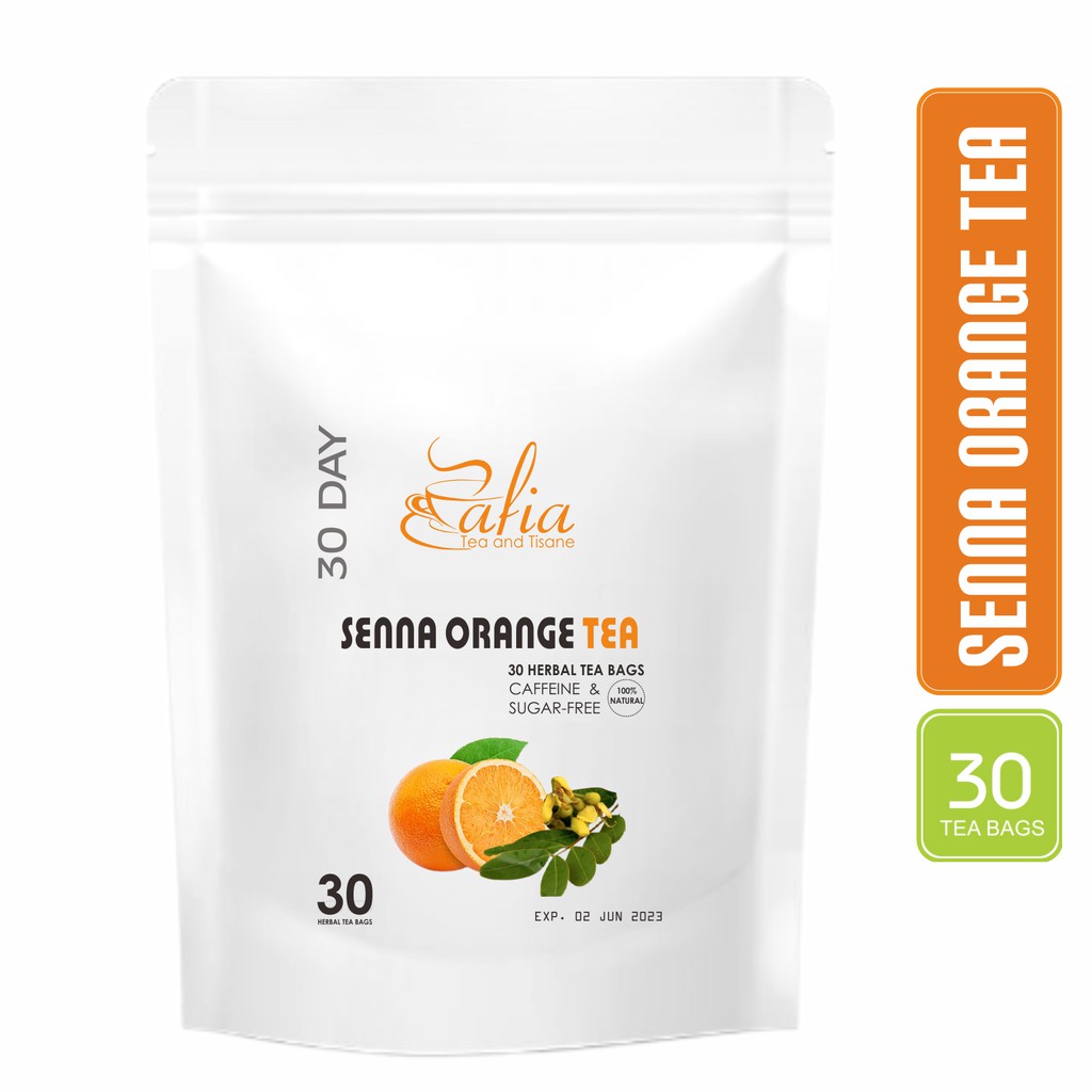 Jual Senna Orange Tea : Teh daun Senna Plus Orange (Isi 30 Tea Bag ...