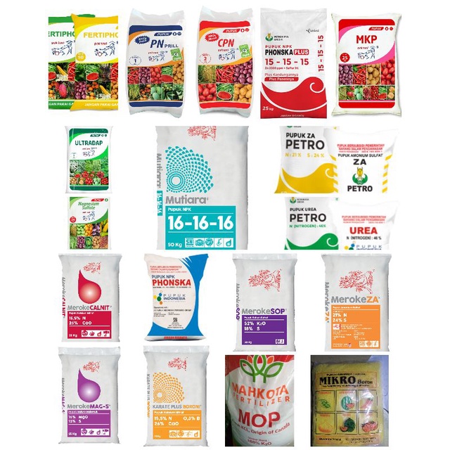 Jual NPK / MUTIARA / GROWER / MAG S / SP / SOP / ZA / UREA / DOLOMITE ...