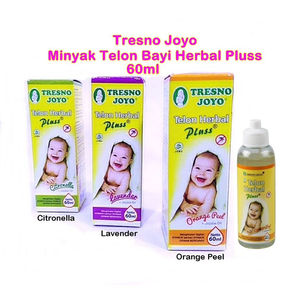 Jual MINYAK TELON BAYI TRESNO JOYO TELON HERBAL PLUSS 60ML | Shopee ...