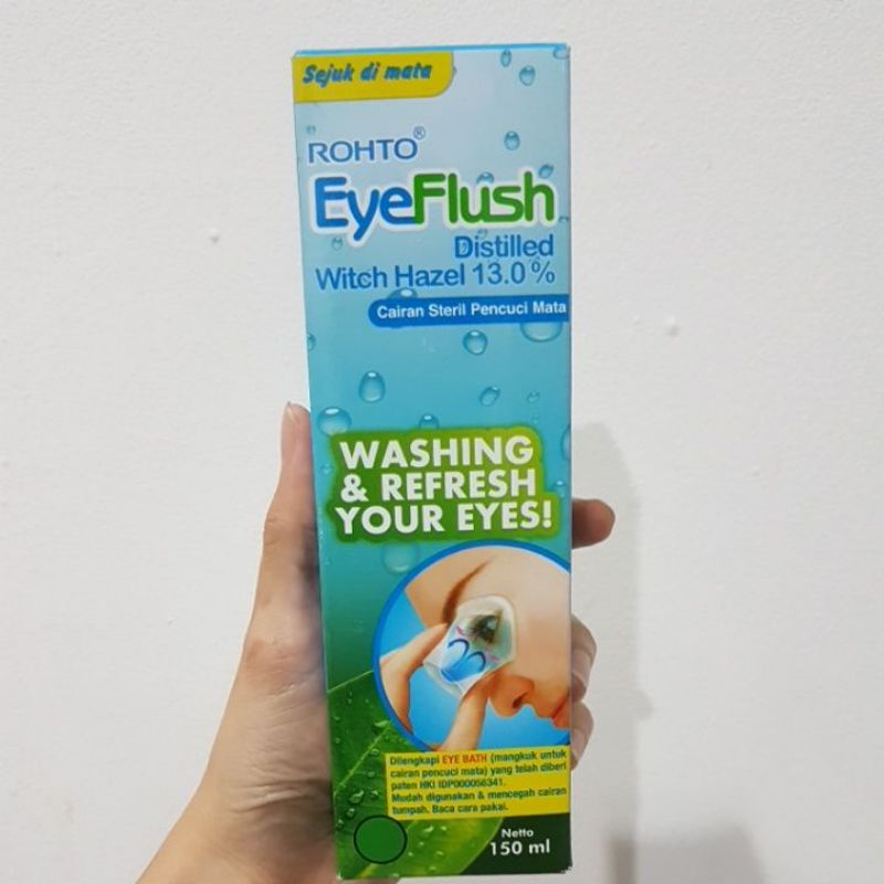 Jual ROHTO EyeFlush pencuci mata 150ml | Shopee Indonesia