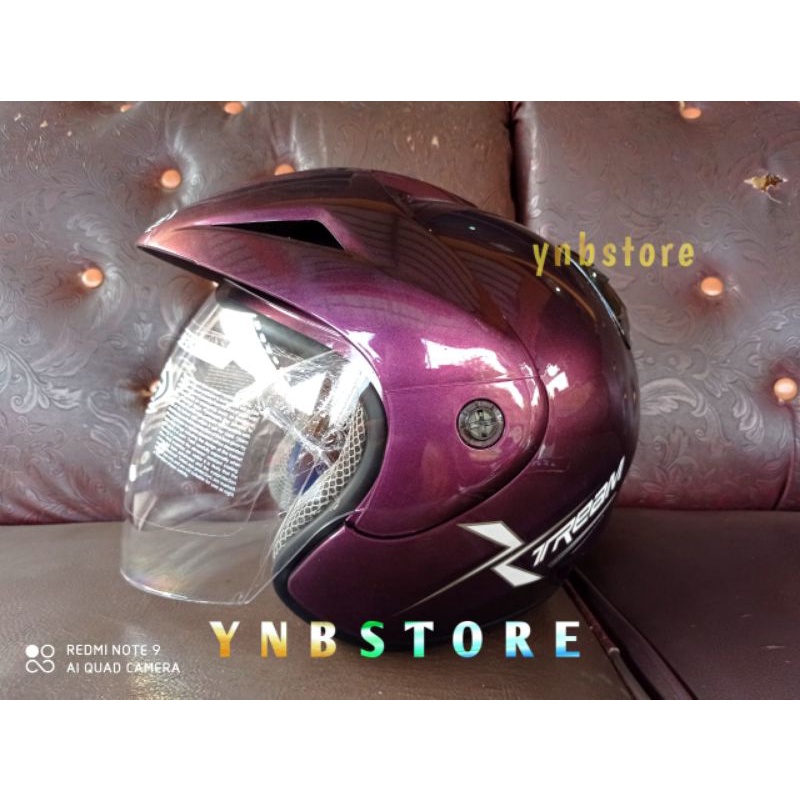 Jual Helm VOG Xtream Solid Semua Warna Original SNI Ongkir 2KG | VOG ...