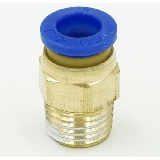 Jual Nipple SLIP LOCK drat 1/4 x 10MM Lurus Selang PU 10mm ke Drat Luar ...