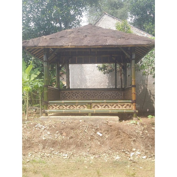 Jual gajebo bambu minimalis | Shopee Indonesia
