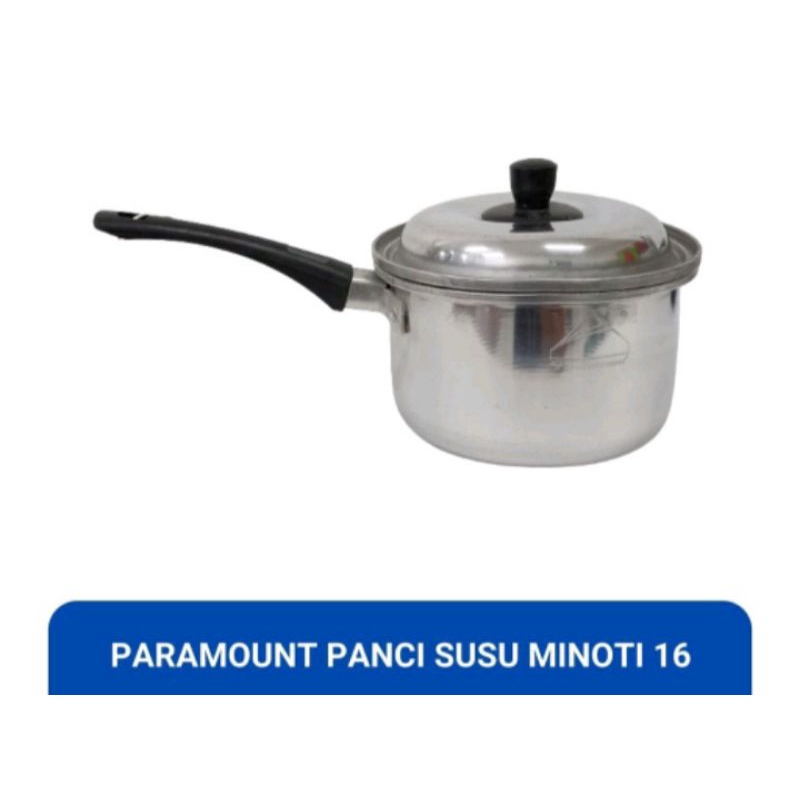 Jual Panci Minotti Susu Rebus Air Mie Sayur Alumunium dan Tutup 16 cm ...