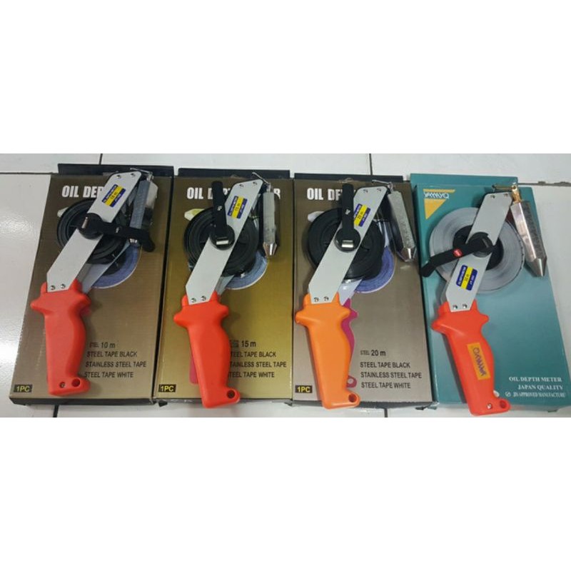 Jual Meteran Minyak / Sounding Tape / Oil Depth Meter 20 m meter ...