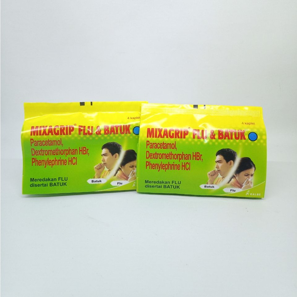 Jual MIXAGRIP FLU & BATUK ISI 4 TABLET | Shopee Indonesia
