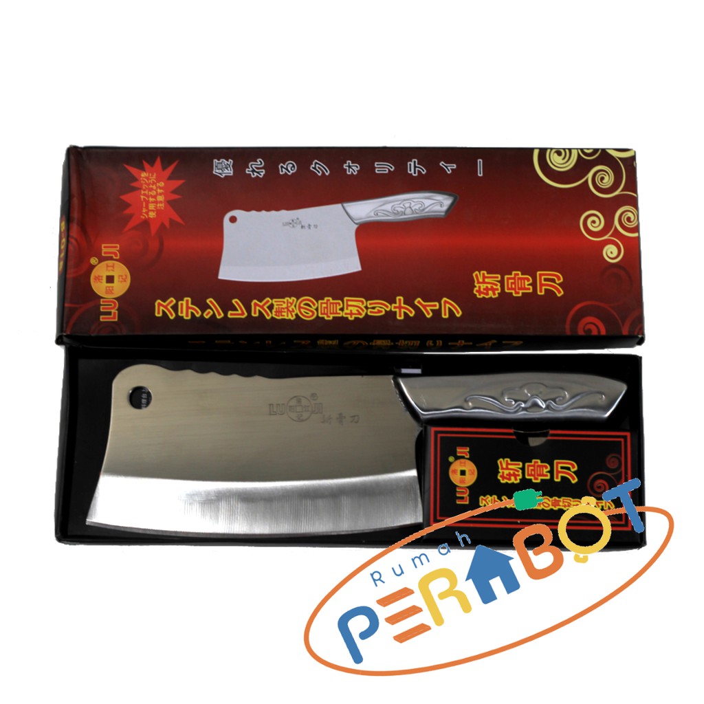 Jual Golok Daging / Pisau Daging Stainless B-018 | Shopee Indonesia