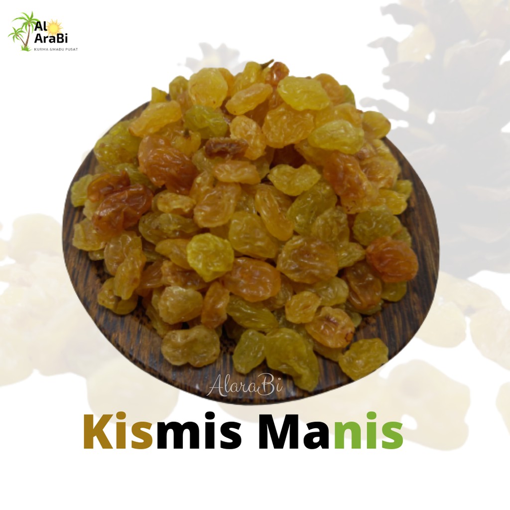 Jual Kismis Manis | Raisin | Anggur kering | Kismis Golden | zabib ...