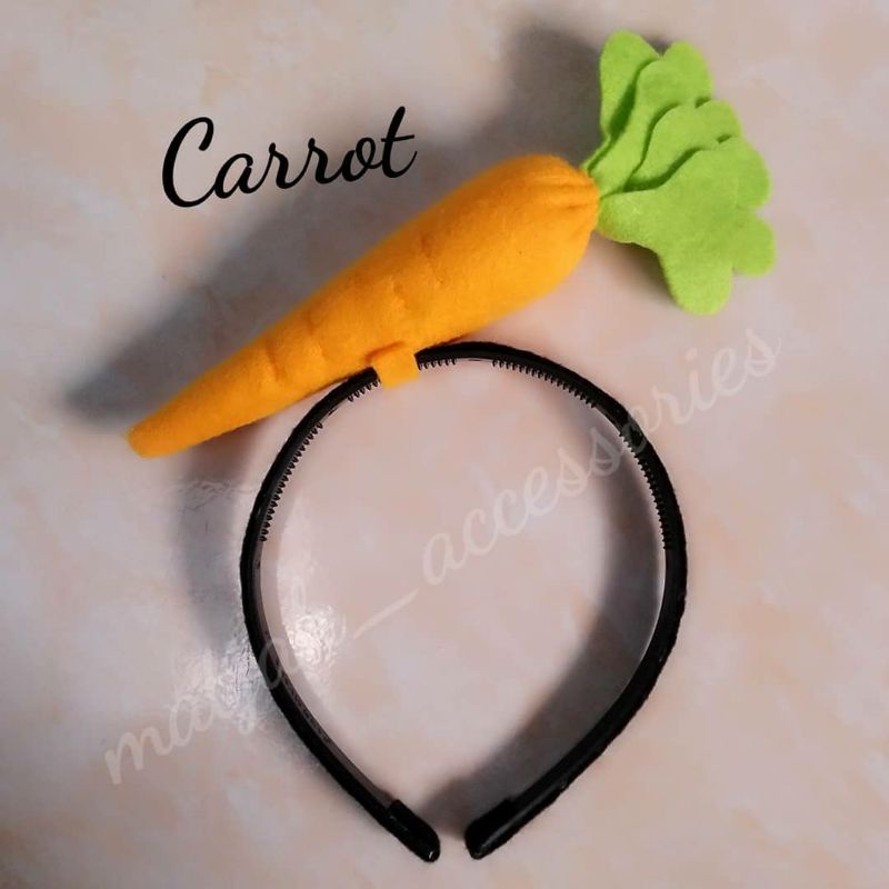 Jual Bando Buah Summer Unik Handmade Bando Sayur Labu Lemon Anggur ...