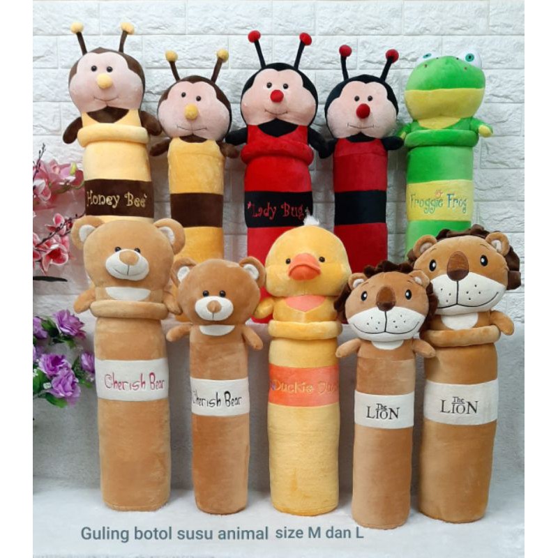 Jual Guling Boneka Animal Size 60cm/guling boneka singa/guling animal ...