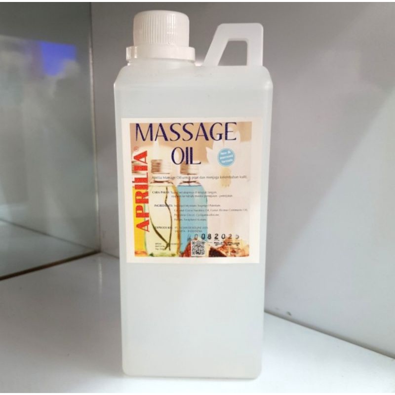 Jual aprilia massage oil 1 liter | Shopee Indonesia
