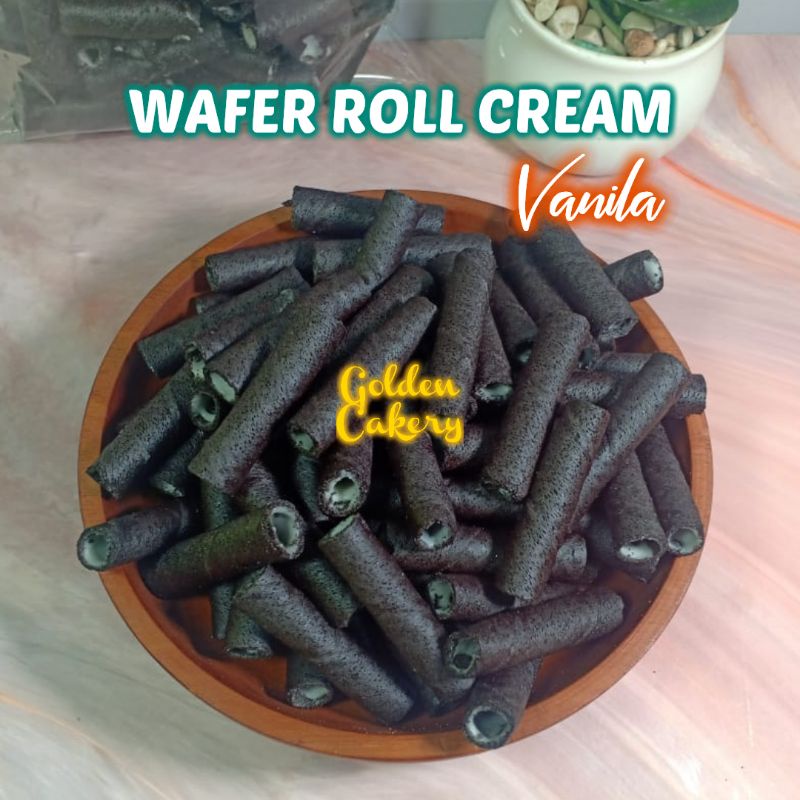 Jual Wafer Roll Mini Kiloan VANILA | Shopee Indonesia