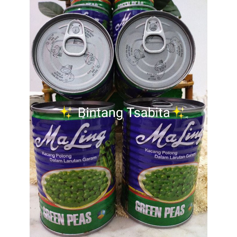 Jual KACANG POLONG DALAM KALENG/GREEN PEAS MALING | Shopee Indonesia