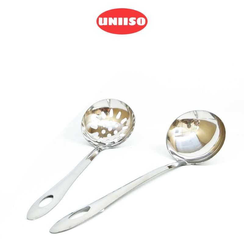 Jual Sendok/centong masak sayur - drainer - penyaring - besar & kecil ...