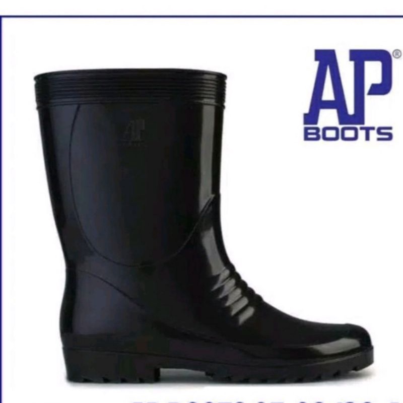 Jual sepatu ap boots ap 1 black | Shopee Indonesia