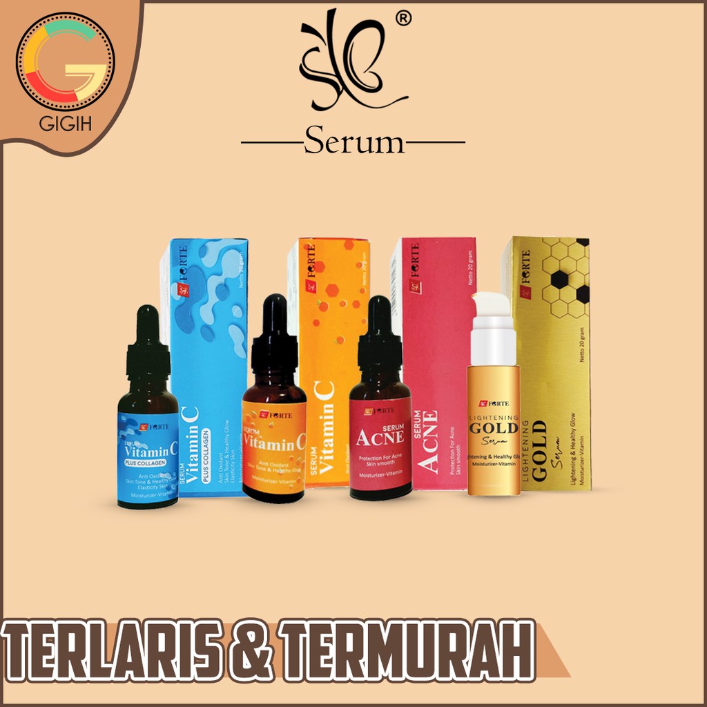 Jual SYB FORTE SERUM WAJAH SERUM GOLD SERUM VIT C SERUM VIT C COLLAGEN ...