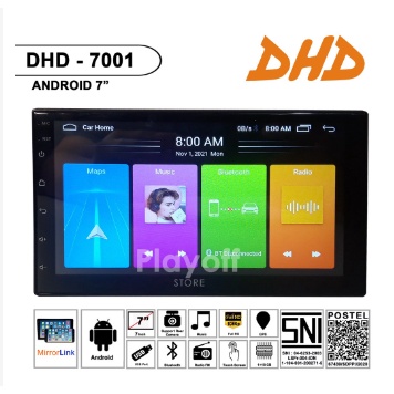 Jual HEAD UNIT DOUBLE DIN ANDROID DHD 7 INCH COD | Shopee Indonesia