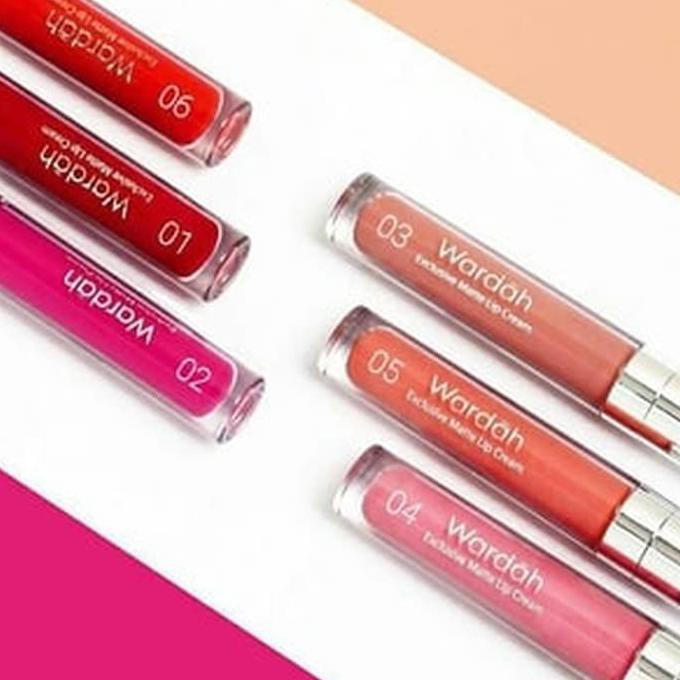 Jual Wardah Exclusive Matte Lip Cream Original - Lipstick Mate ...