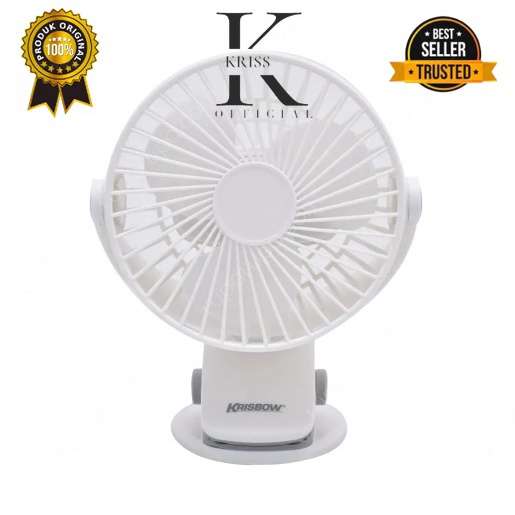 Jual Original Krisbow Kipas Angin Jepit / Kipas Meja /Kipas Cas ...