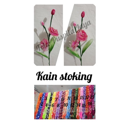 Jual Kain Stoking buat bunga | Shopee Indonesia