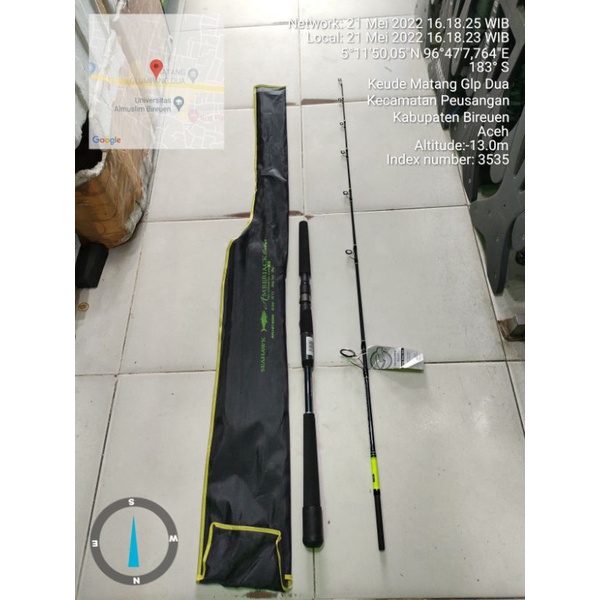 Jual ROD SEAHAWK AMBERJACK EXTRA 602S | Shopee Indonesia