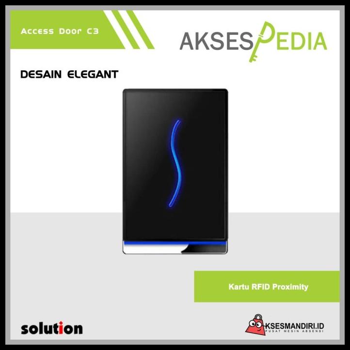 Jual Mesin Absensi Fingerprint Dan Akses Kontrol Pintu Solution C3 | Shopee Indonesia