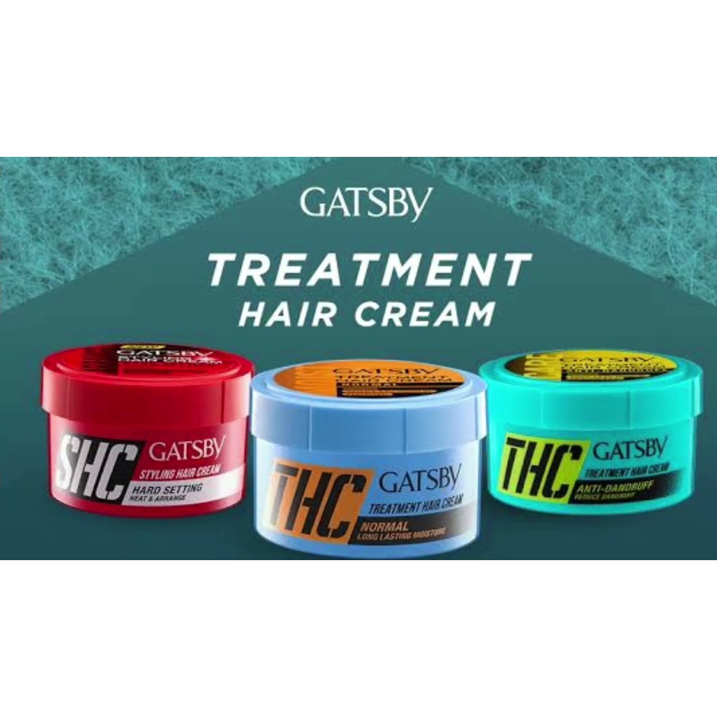 Jual Gatsby Treat Hair Cream Normal & Anti Dandruff Kemasan 28 gr ...
