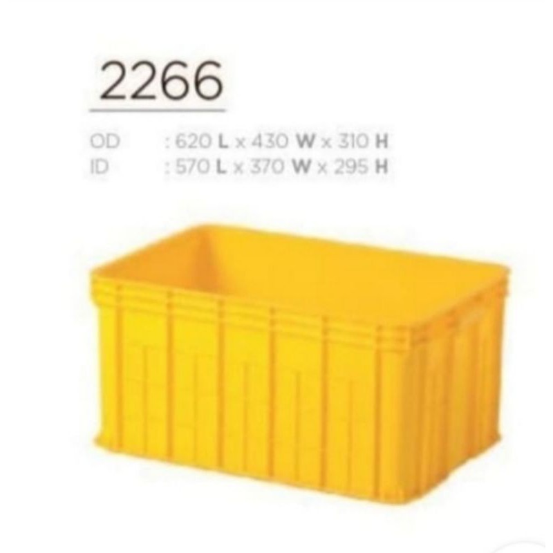 Jual KONTAINER INDUSTRI / BOX CONTAINER SERBAGUNA RABBIT 2266 | Shopee ...