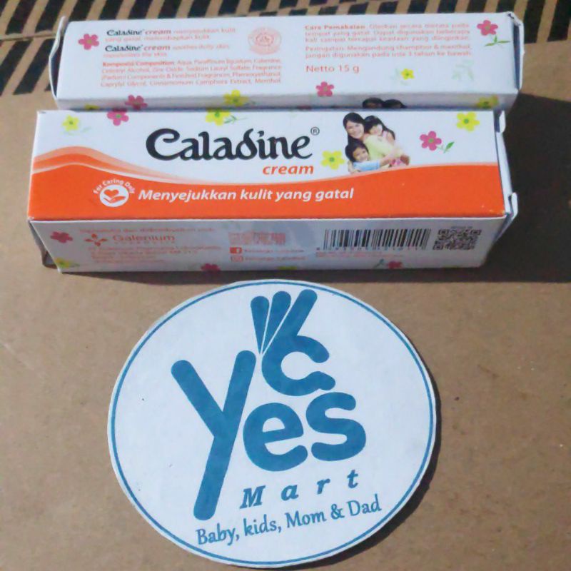 Jual COD Caladine cream 15 g untuk anak 3+ 3 tahun keatas menyejukkan ...